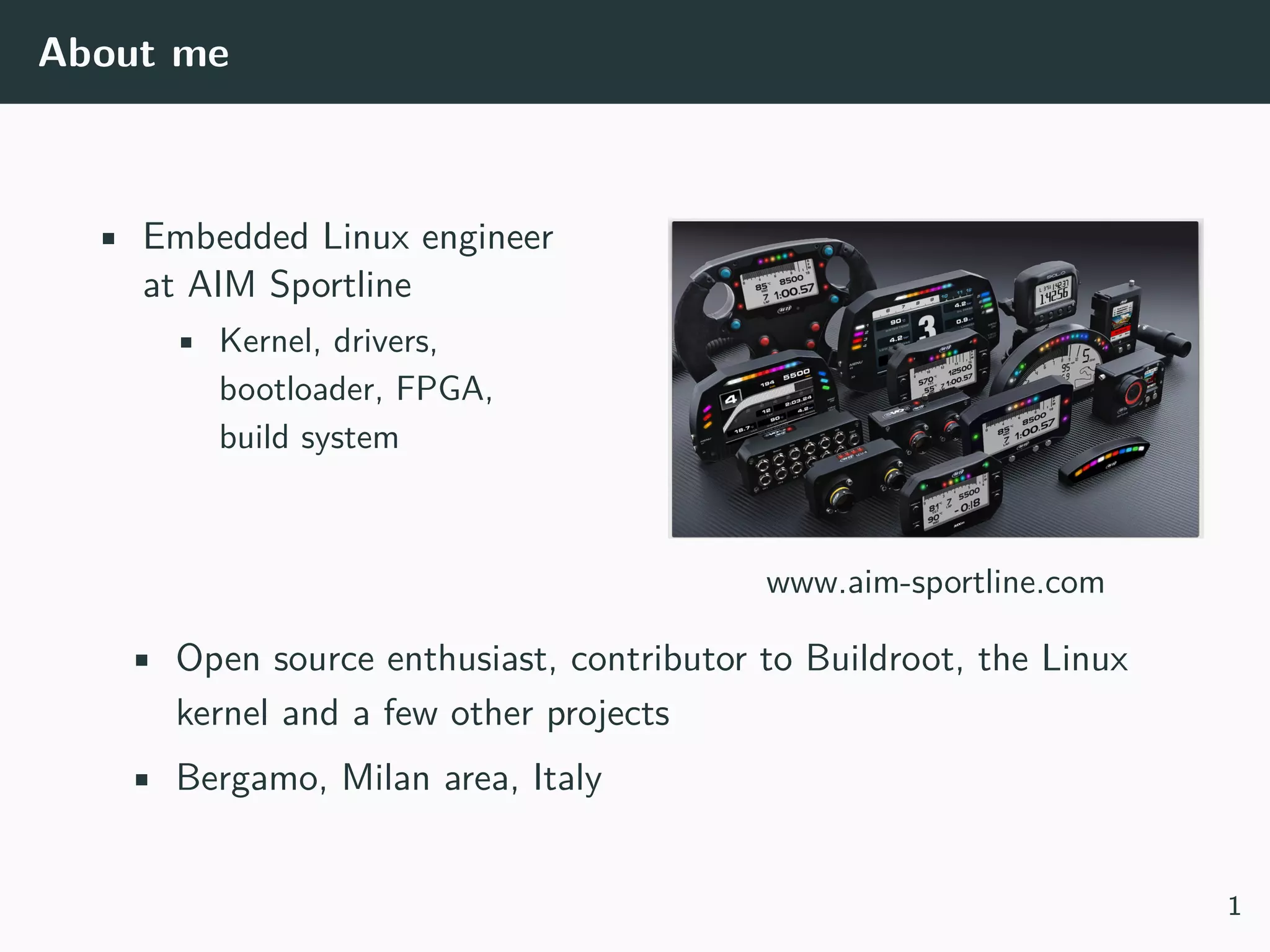 Luca Ceresoli - Buildroot vs Yocto: Differences for Your Daily Job | PPT