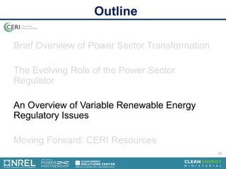 Clean Energy: Structure and Role of Regulators | PPT