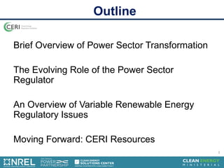 Clean Energy: Structure and Role of Regulators | PPT