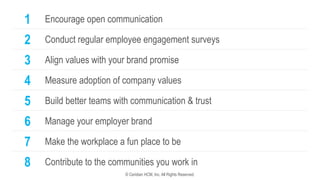 Toronto Best Places to Work Roadshow | Ceridian | PDF