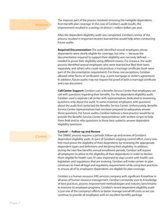 Ceridian Dependent Audit | PDF