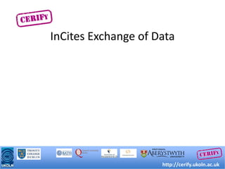 Niamh Brennan (Trinity College Dublin) – CERIFy | PPTX