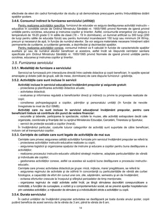 Cerinte minimale invatamant prescolar | PDF