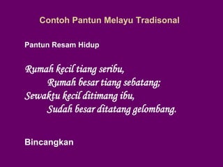 Cerita Tentang Pantun 1 | PPTX