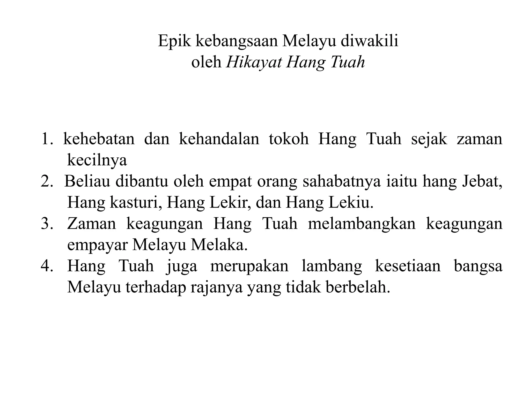 Cerita 1 Hang Tuah Bab VII.ppt