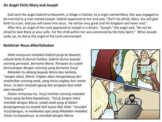 Cerita Alkitab: Malaikat - Bible Stories: Angels | PDF