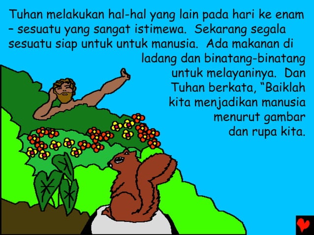 Ketika Tuhan Membuat Segala Sesuatu | PPT