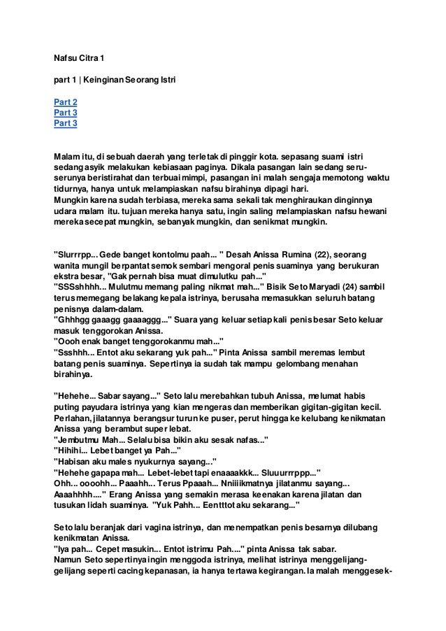 Cerita bokeh bersambung Xnxvew Nafsu Citra 1.docx