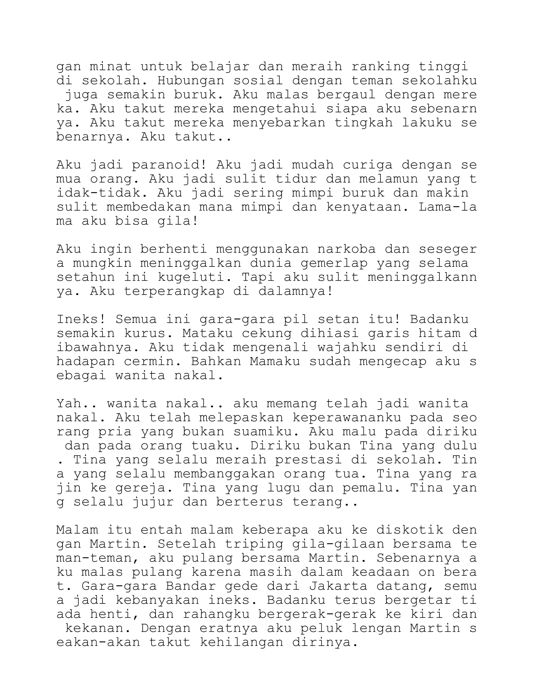 Cerita ceweksma dalamduniagemerlap | PDF