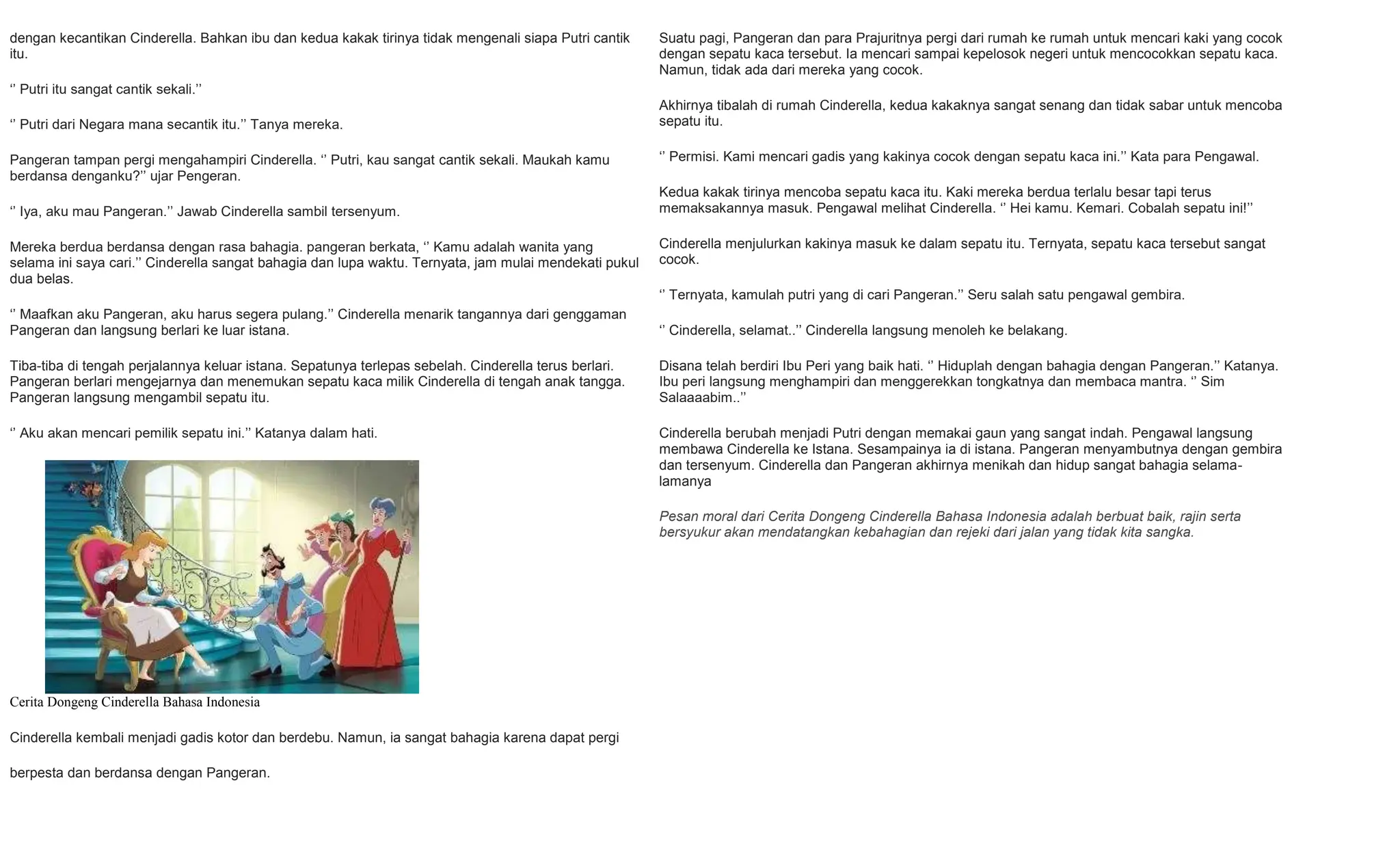 Cerita Dongeng Cinderella dalam Bahasa Indonesia.docx