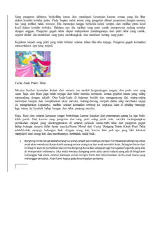 Cerita dongeng dunia | DOCX