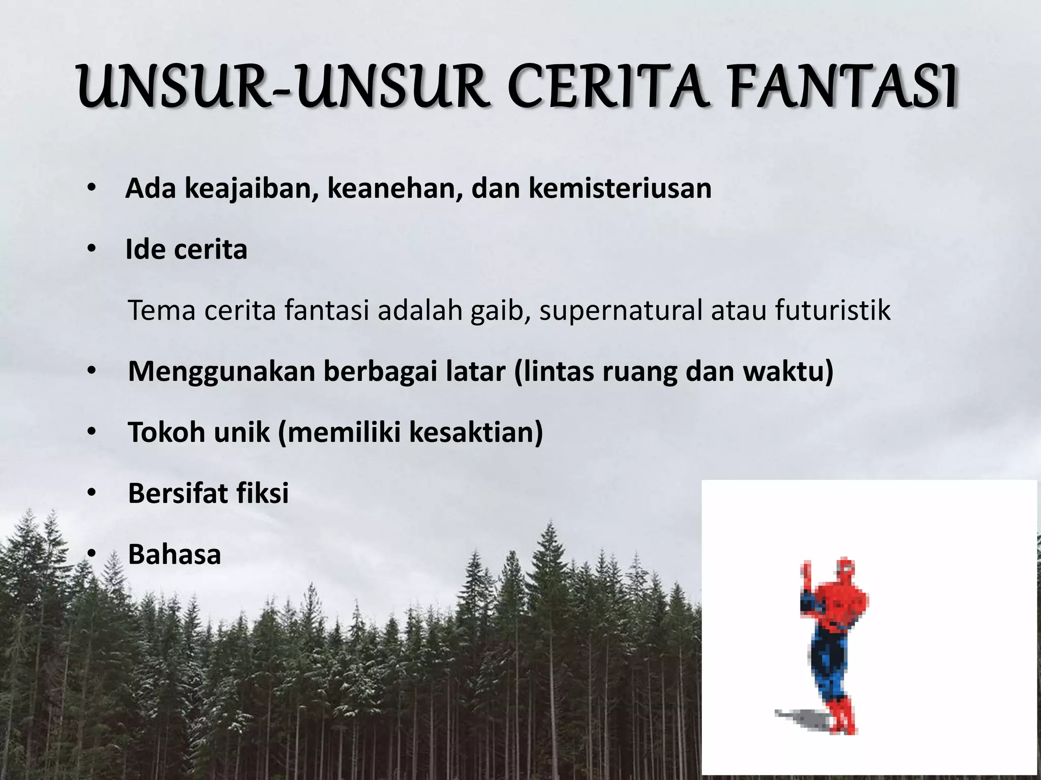 Cerita fantasi | PPTX