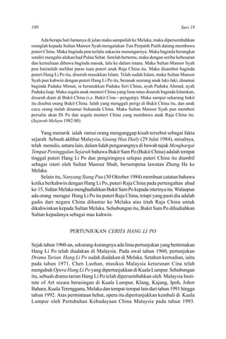 Cerita Puteri Hang Li Po | PDF