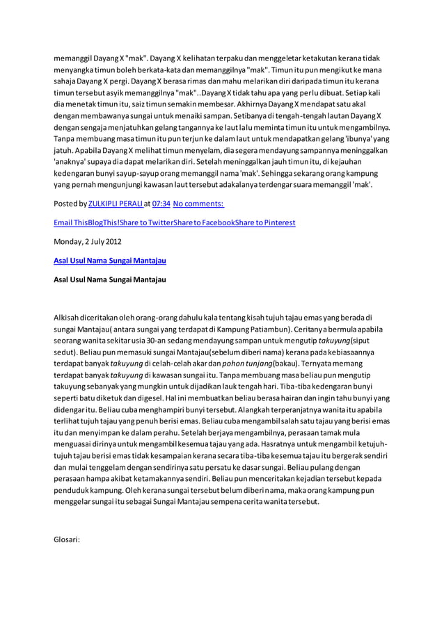 Cerita kedayan | PDF