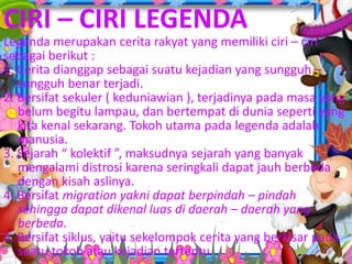 Cerita legenda ppt | PPTX