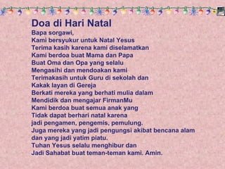 Cerita natal anak anak | PPT