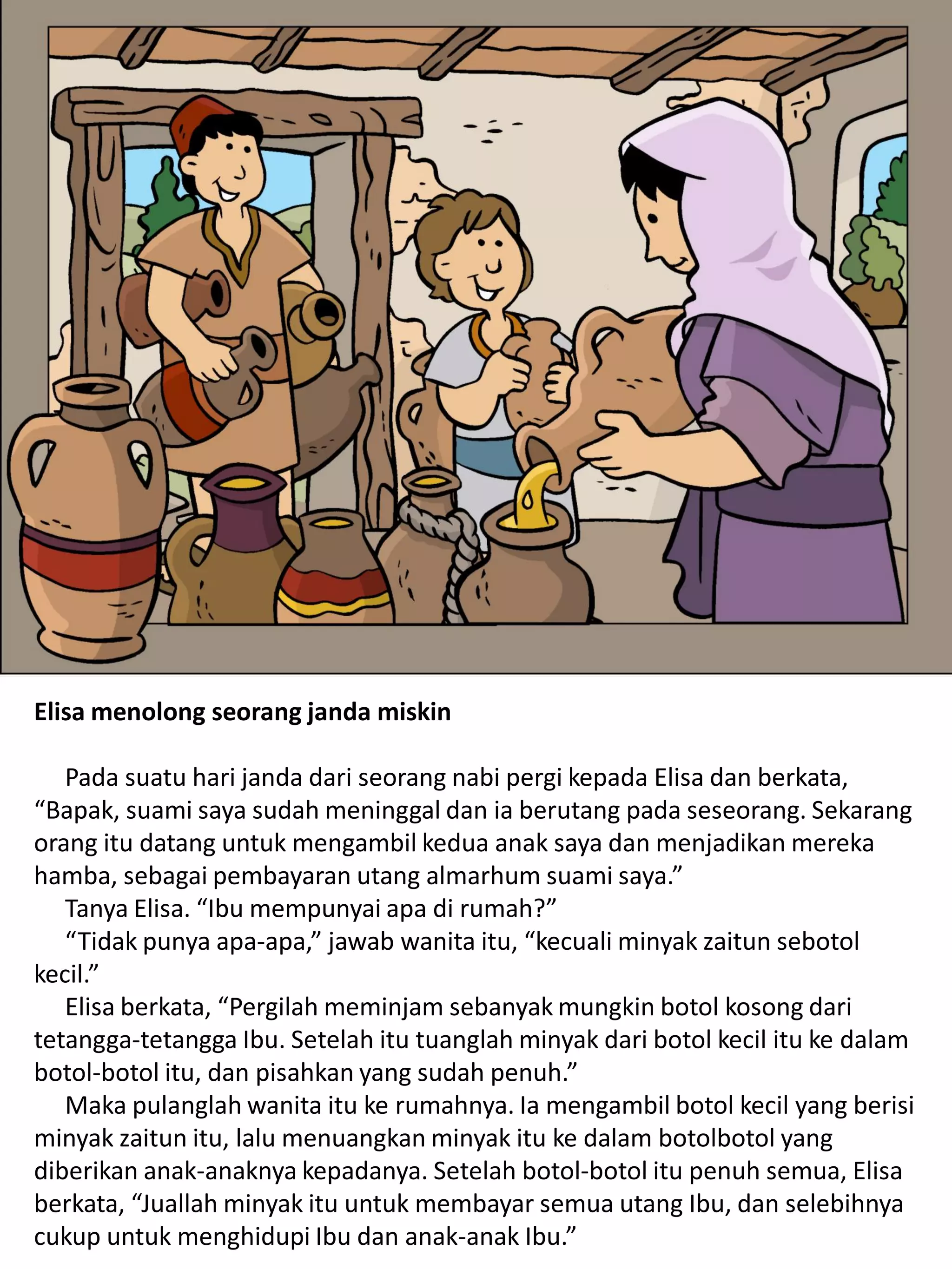 Cerita Perjanjian Lama untuk anak-anak | PDF