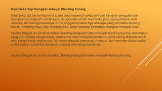 Cerita Rakyat Ande-Ande Lumut dari Jawa Timur | PPTX