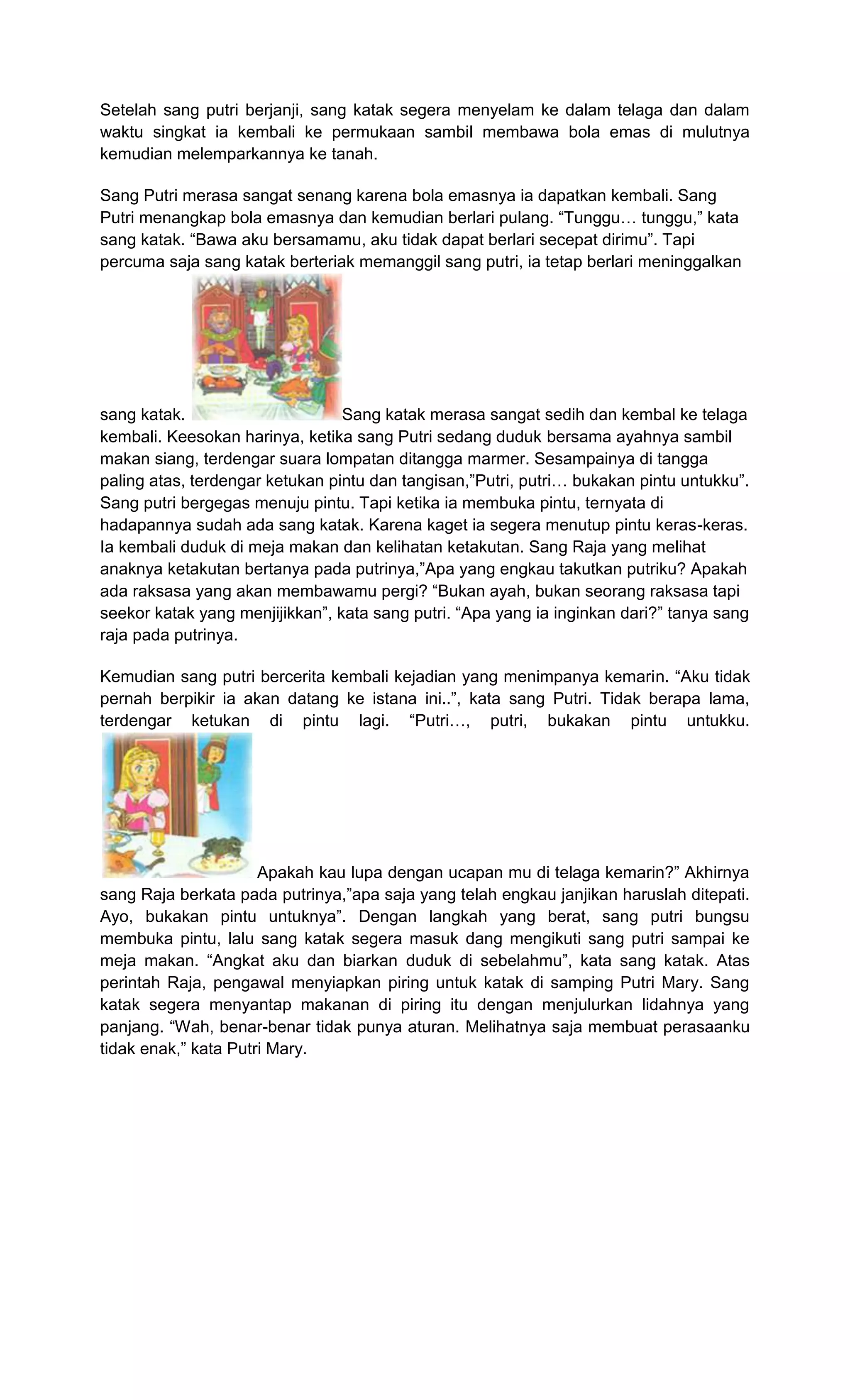 Cerita rakyat legenda aryo menak | DOCX