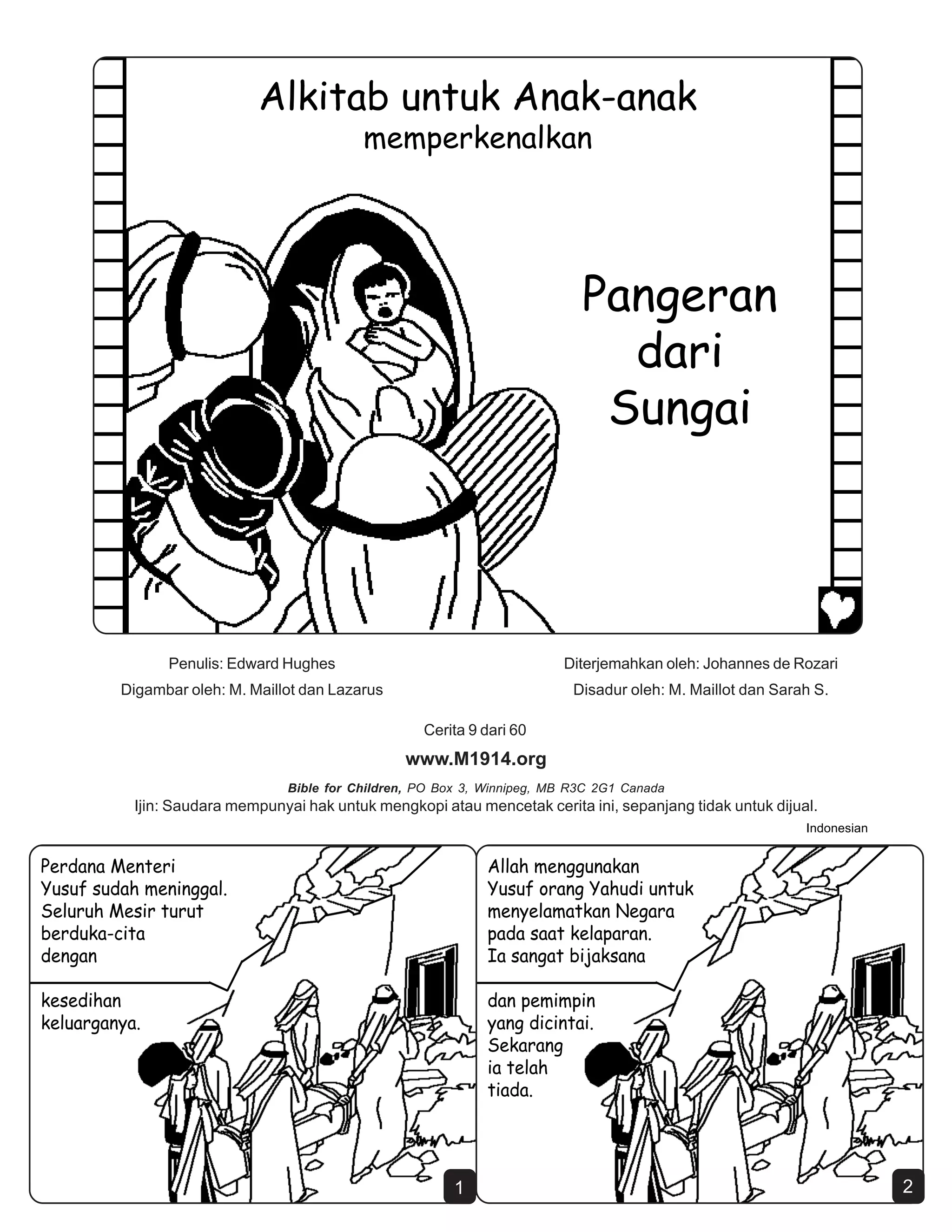 Cerita Rohani Hitam Putih - Pangeran dari Sungai [LASKARINJIL] | PDF