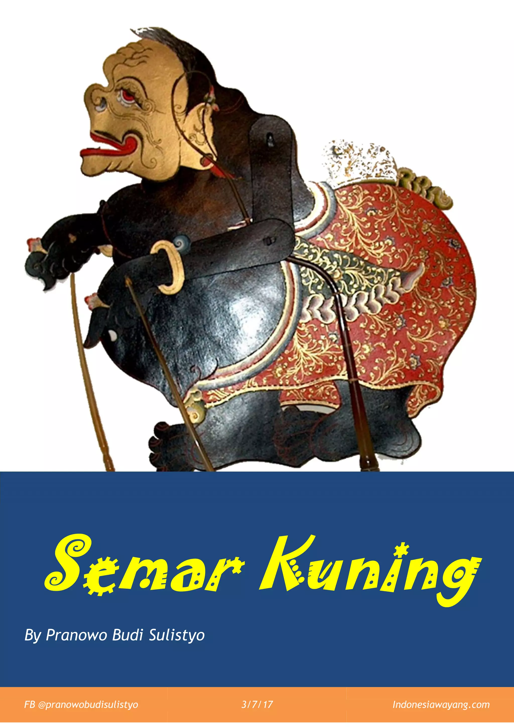 Wayang - Semar kuning | PDF