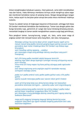 Wayang - Semar kuning | PDF