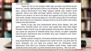 Cerkak - Struktur Teks Cerkak atau Cerpen | PDF