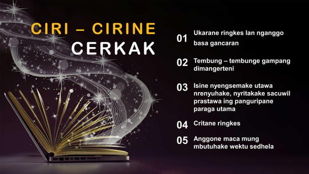 Cerkak - Struktur Teks Cerkak atau Cerpen | PPT