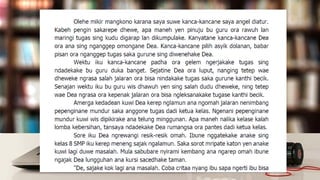 Cerkak - Struktur Teks Cerkak atau Cerpen | PDF