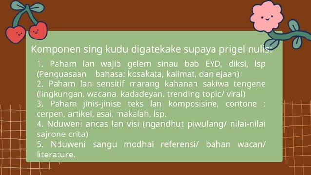 Materi dan Contoh Cerkak Bahasa Jawa.pptx