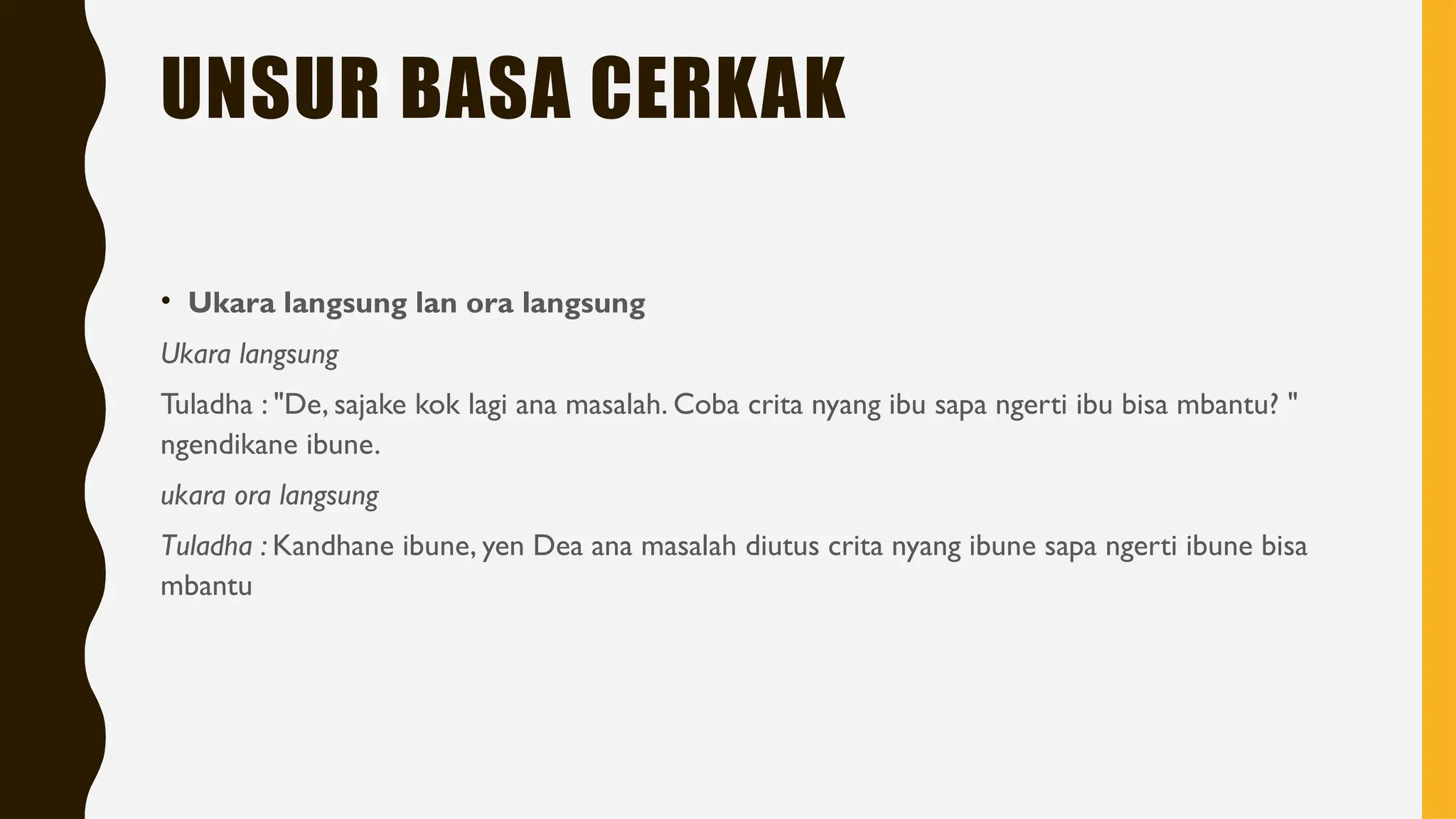CERKAK (CRITA CEKAK ) PERTEMUAN 1. bahasa jawa kelas 8pptx | PPTX