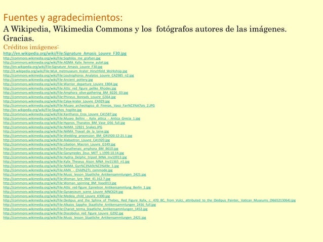 Cerámica griega ática: figuras negras y figuras rojas. | PPSX
