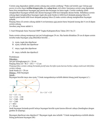 Cermin datar | DOC