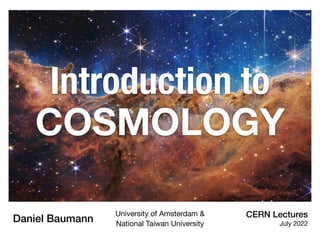 Introduction to Cosmology | PDF