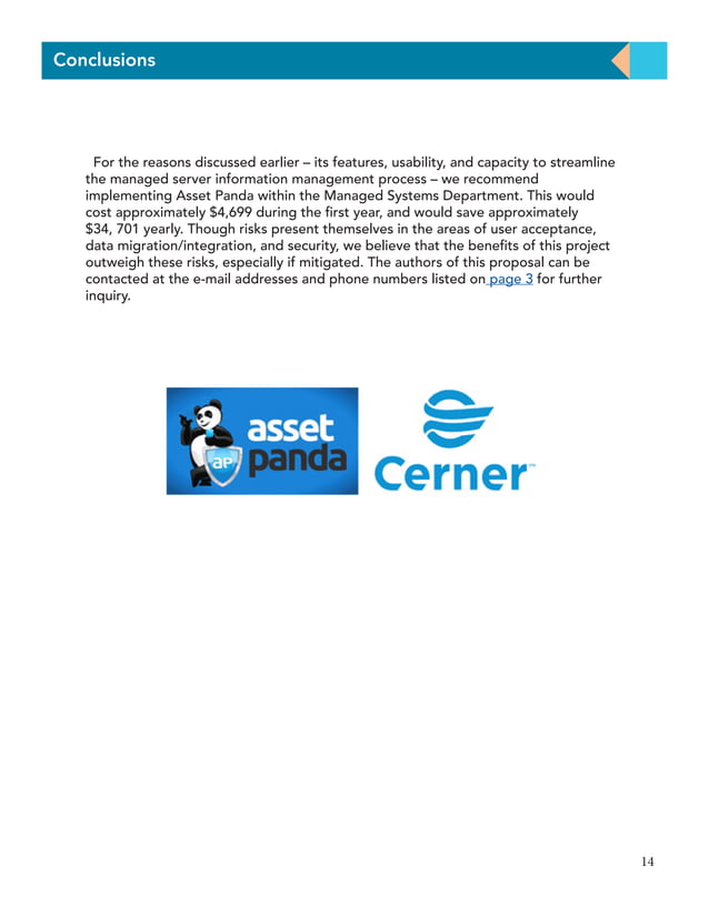 Server and Asset Management System Project Proposal | PDF