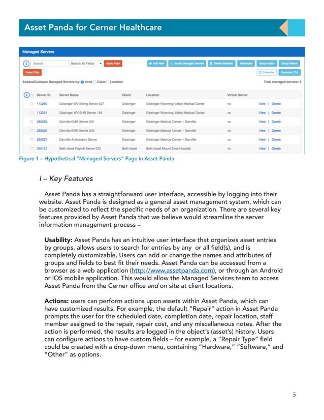 Server and Asset Management System Project Proposal | PDF