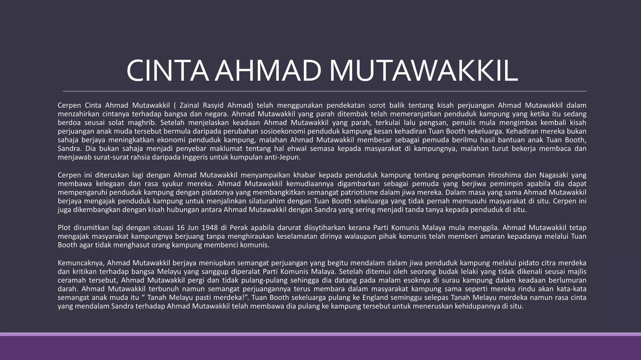 Cerpen dalam dan luar negara | PPT