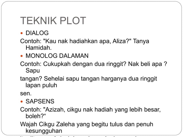 Cerpen hadiah | PPTX