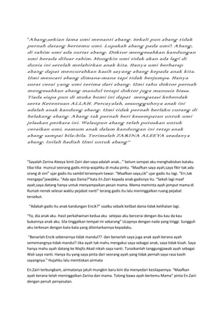 Cerpen Pertama - Kasih yang Ku damba kan | DOCX