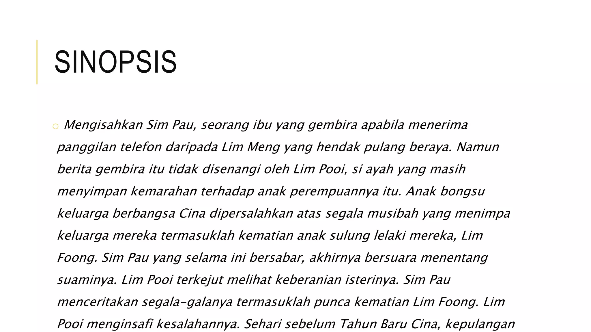 Cerpen Kuih Bakul Limau Mandarin | PPTX