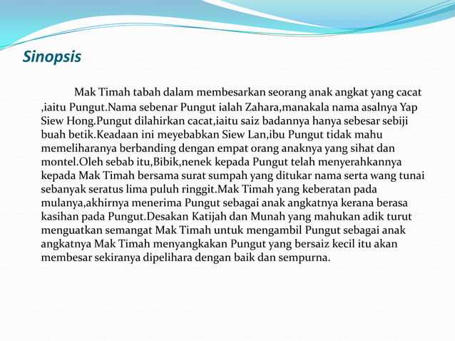 Cerpen pungut | PPTX