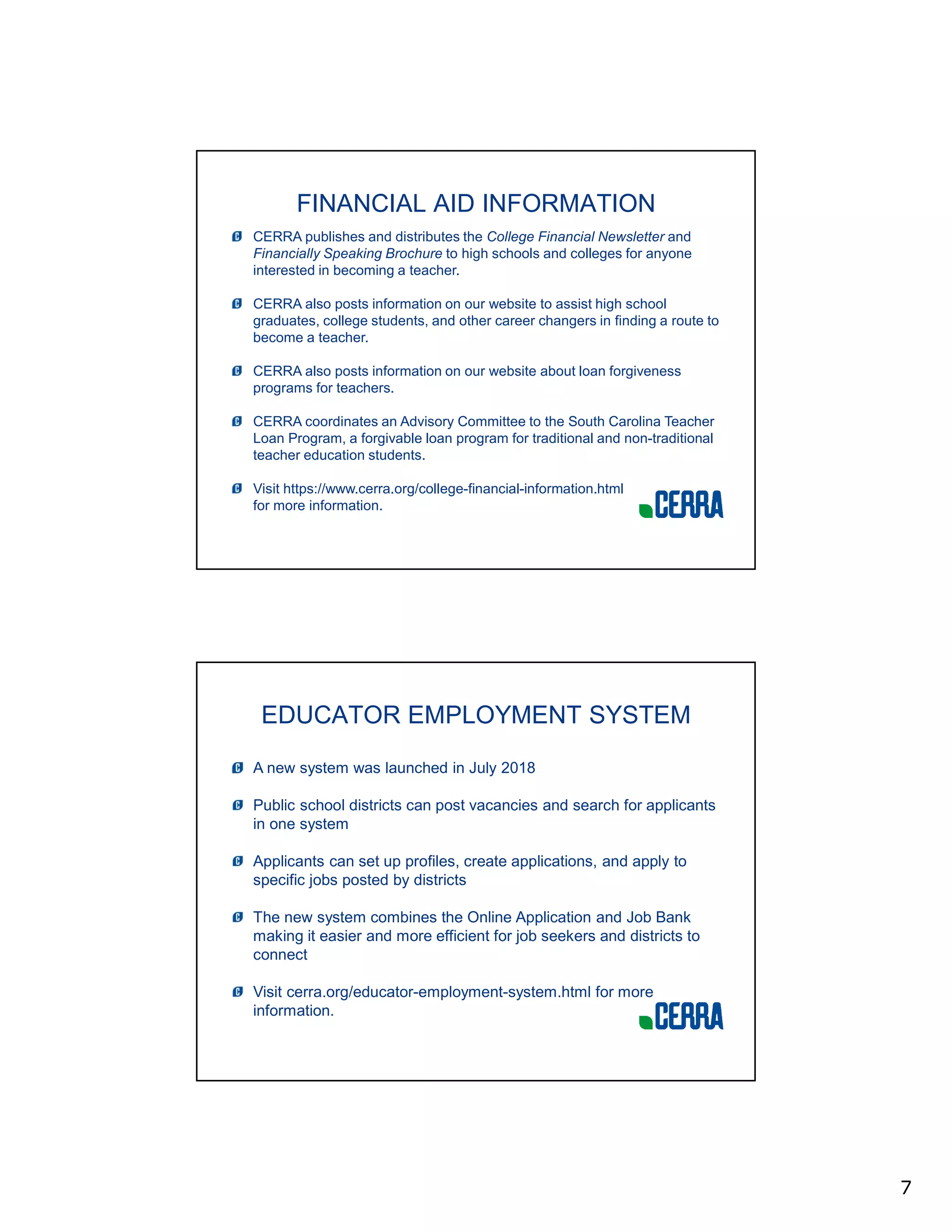 CERRA Presentation | PDF