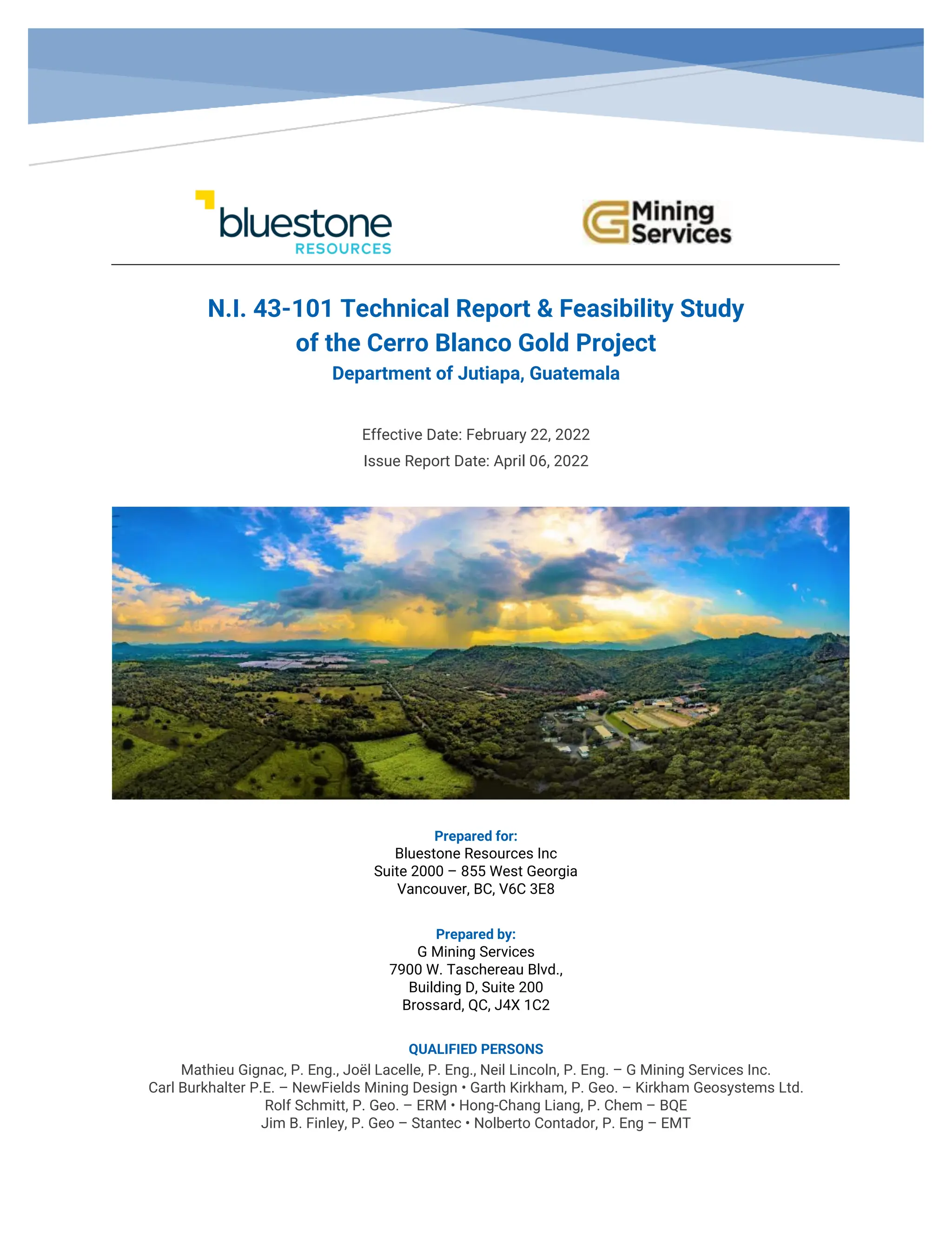 La mineria en guateamla Mina Cerro Blanco | PDF