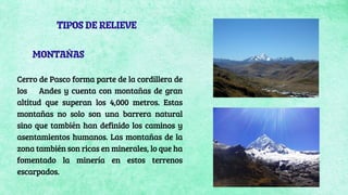 Cerro de Pasco y sus tipos de relieves.pdf