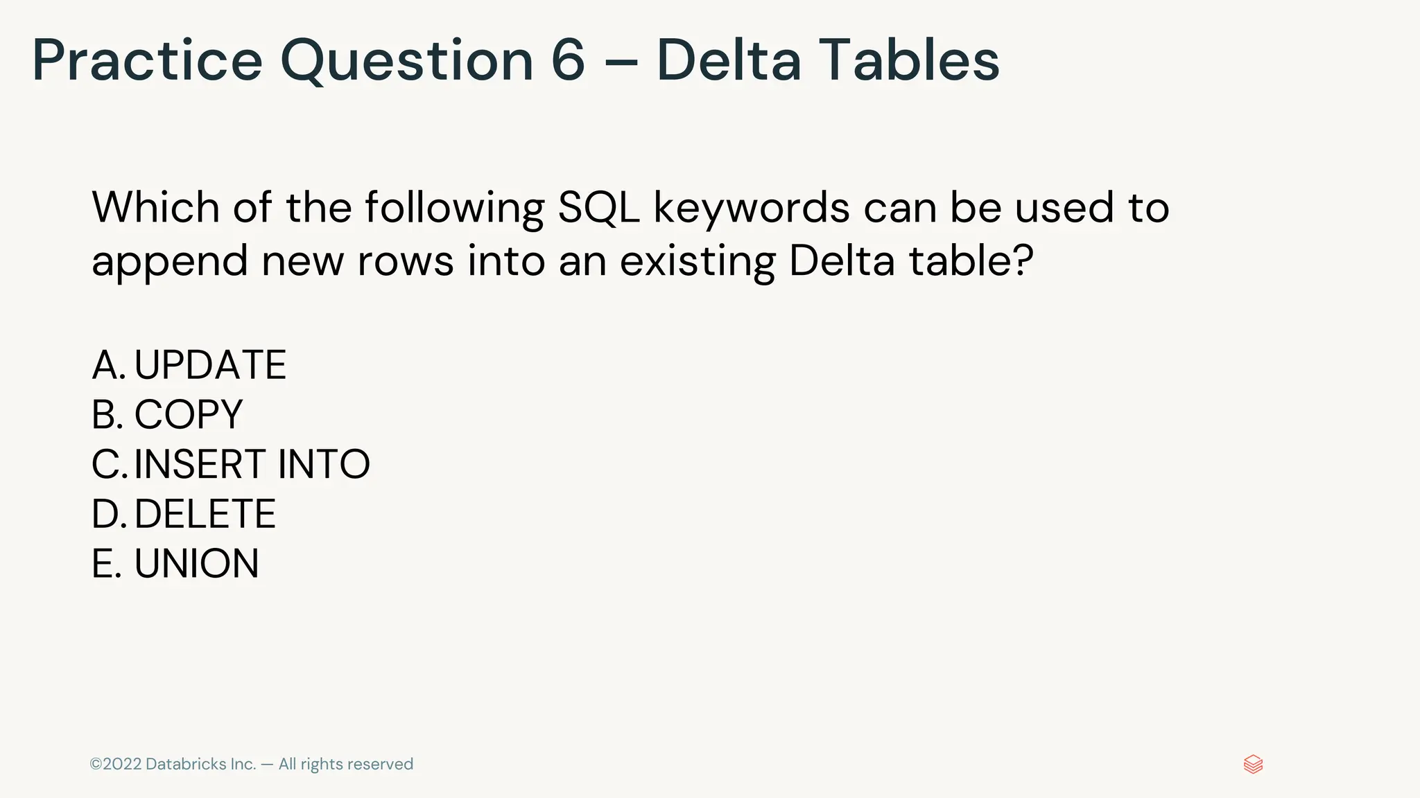 Cert-DEWD Data Engineer Databricks certification | PDF