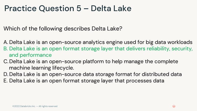 Cert-DEWD Data Engineer Databricks certification | PDF
