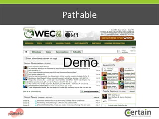 Enhancing the Attendee Experience with Social Media (Certain and ...