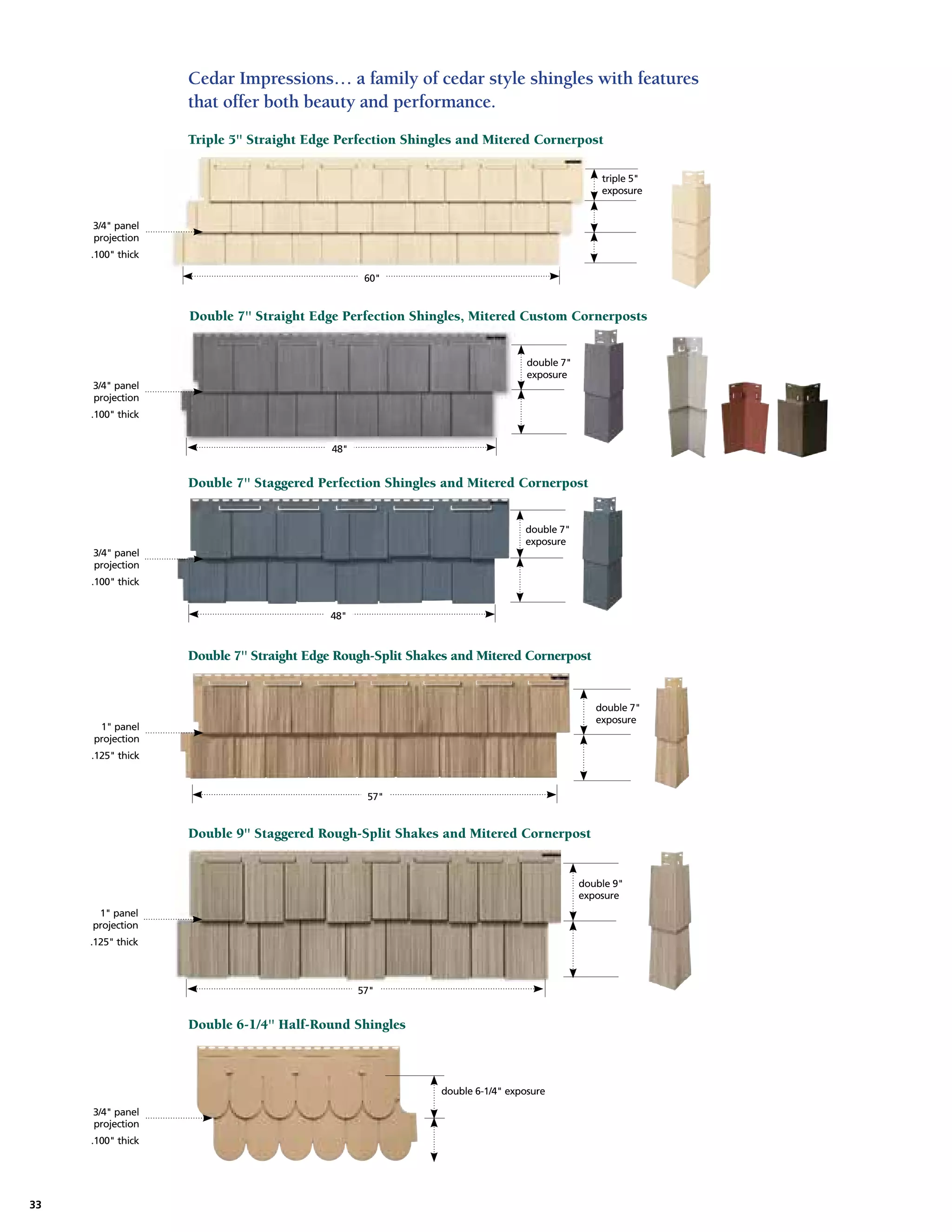 Certain teed shake and shingle siding | PDF