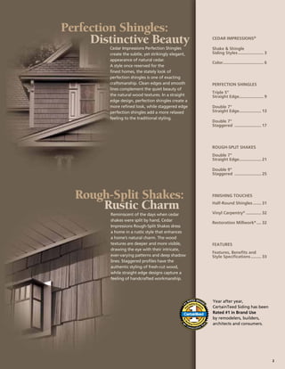 Certain teed shake and shingle siding | PDF
