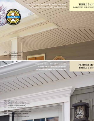 Certain teed's soffit brochure | PDF